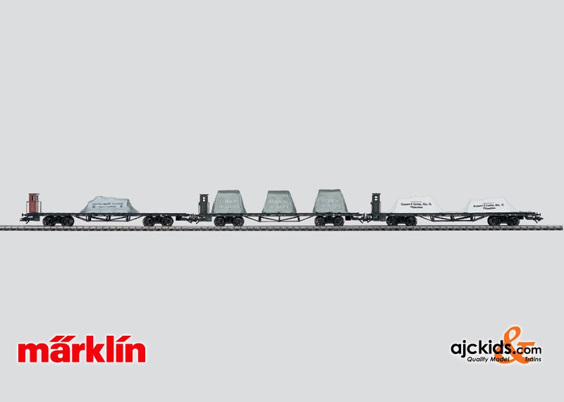 Marklin 46283 - Flatcar Set – Ajckids
