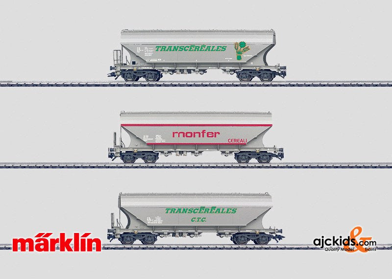 Marklin 46321 - Grain hopper car set – Ajckids