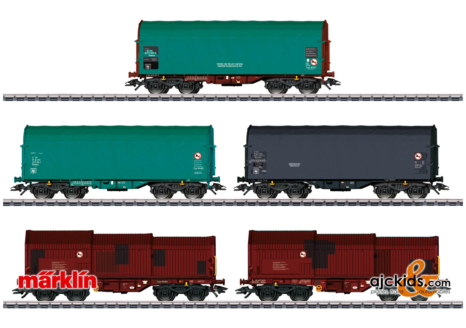 Marklin 46875 Freight Car Set – Ajckids