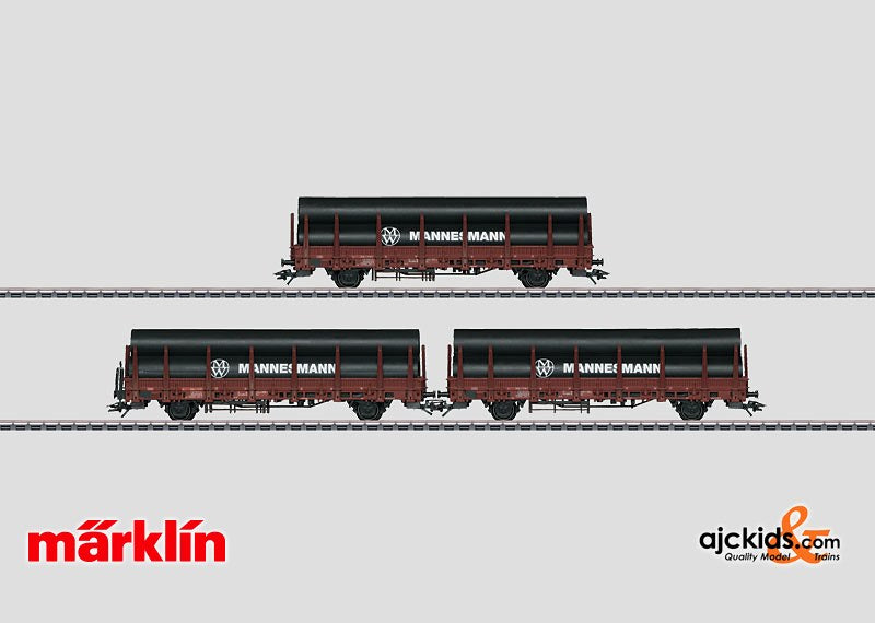 The Marklin 46921 - Set with 3 Stake Cars Mannesmann at Ajckids.com ...