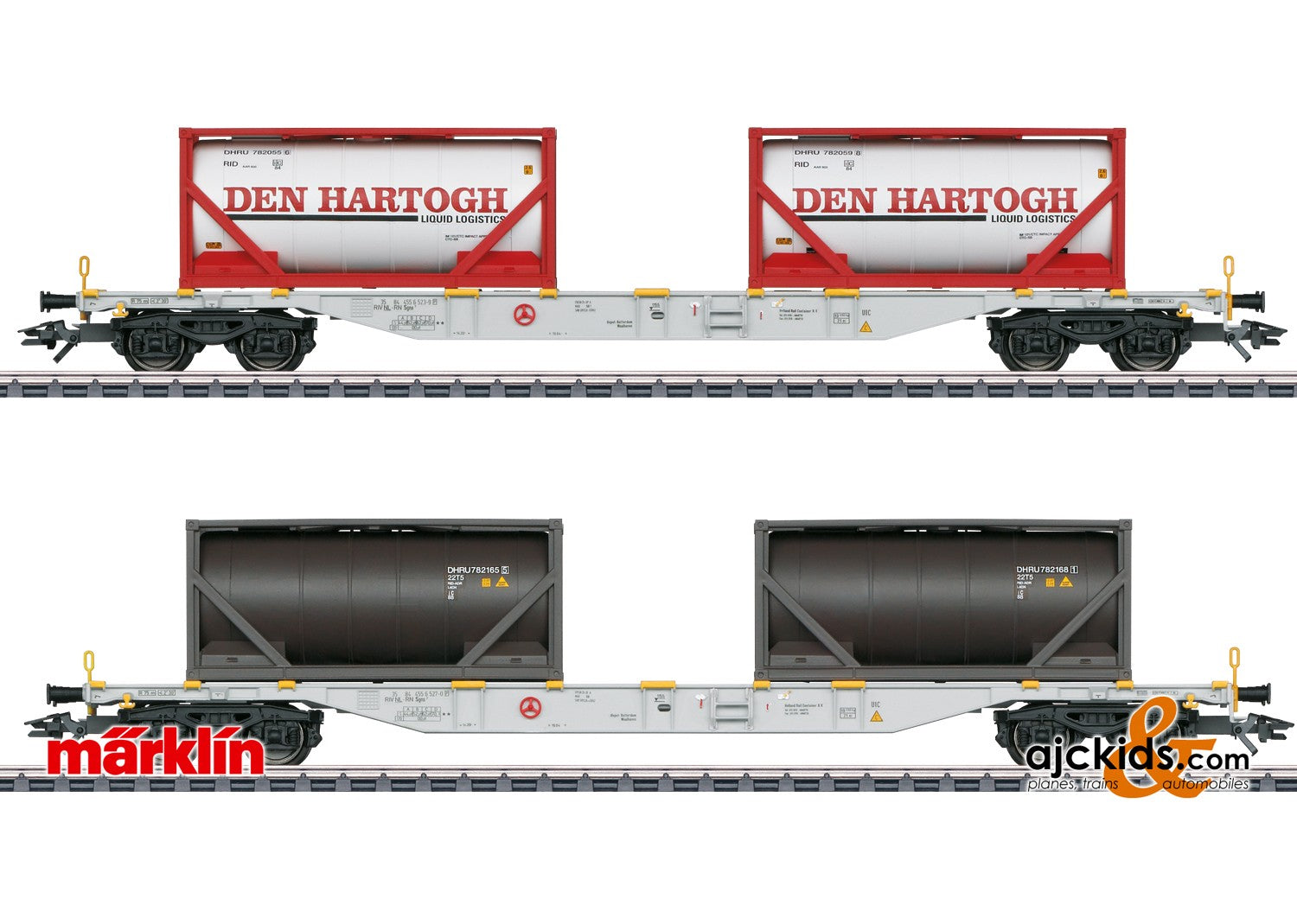 Marklin 47137 Type Sgns Container Transport Car Set Den Hartogh – Ajckids