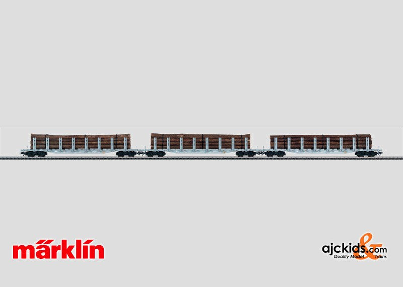 The Marklin 47149 - Stake car set at Ajckids.com, your Märklin Superstore