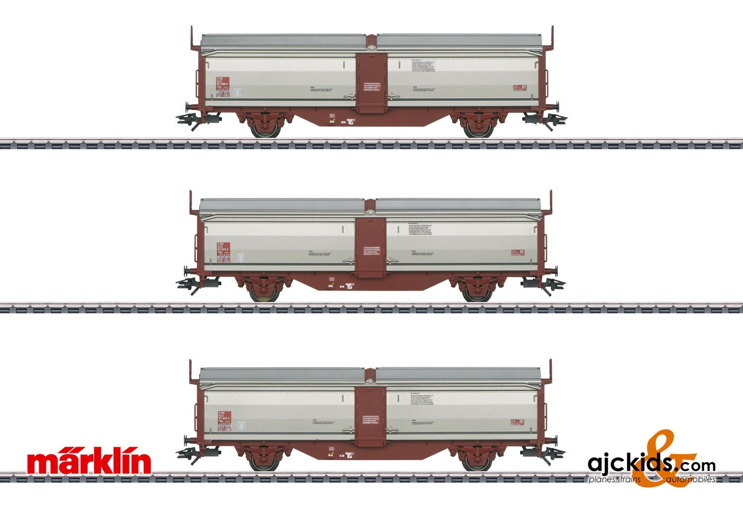 Marklin 47303 Type Tbis Sliding Roof / Sliding Wall Car Set – Ajckids