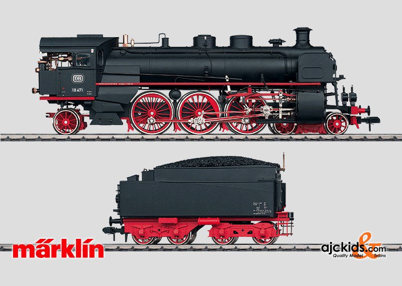 Marklin 55003 Steam Locomotive with Tender BR 18.4 – Ajckids