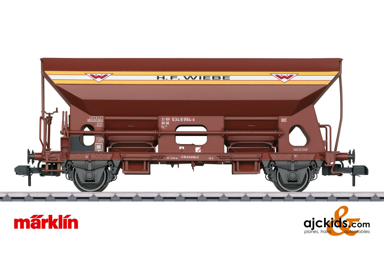 Marklin 58297 Dump Car Fc "Wiebe" – Ajckids