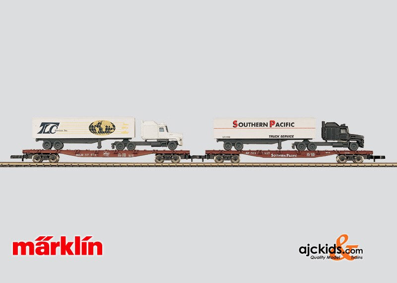 Marklin 82340 Flat Car Set with Trucks – Ajckids