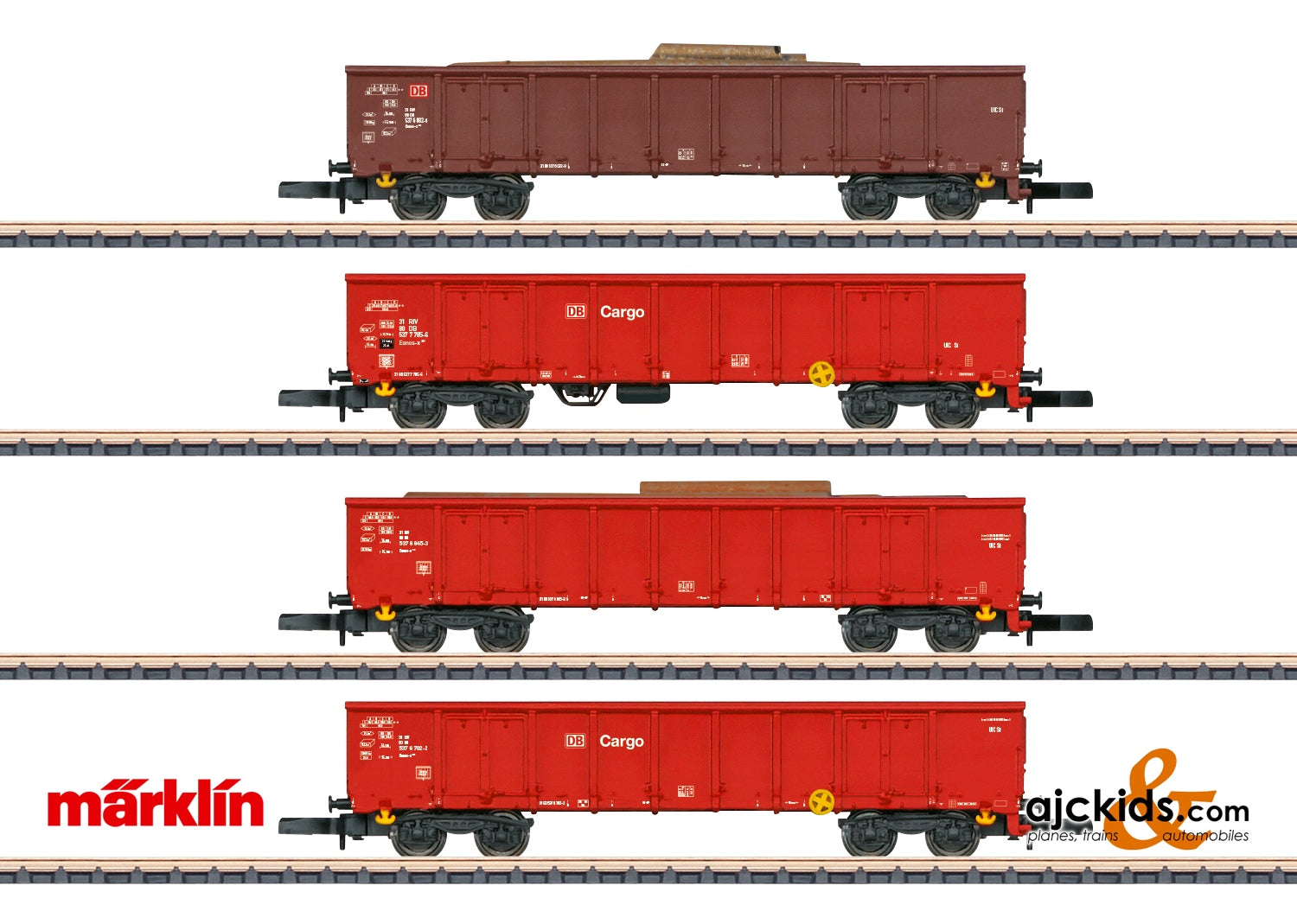 Marklin 82542 DB AG Type Eanos High-Side Gondola Set – Ajckids