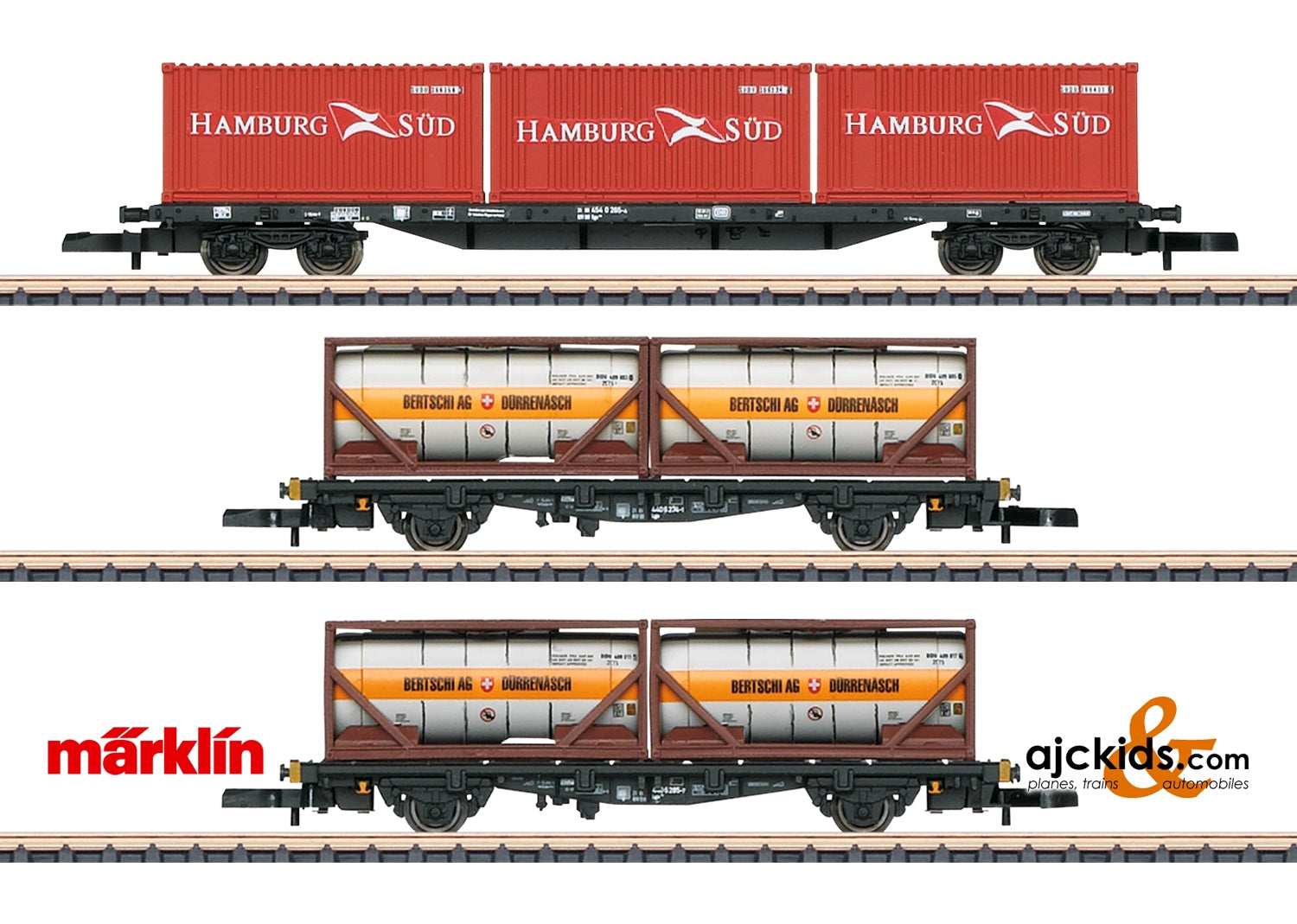 Marklin 82663 Container Transport Car Set – Ajckids