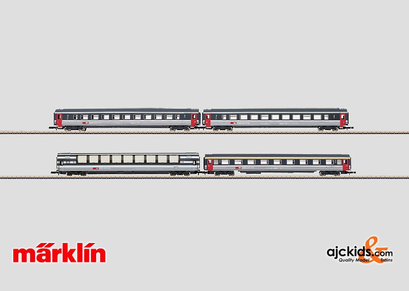 Marklin 87662 Eurocity SBB Car Set – Ajckids