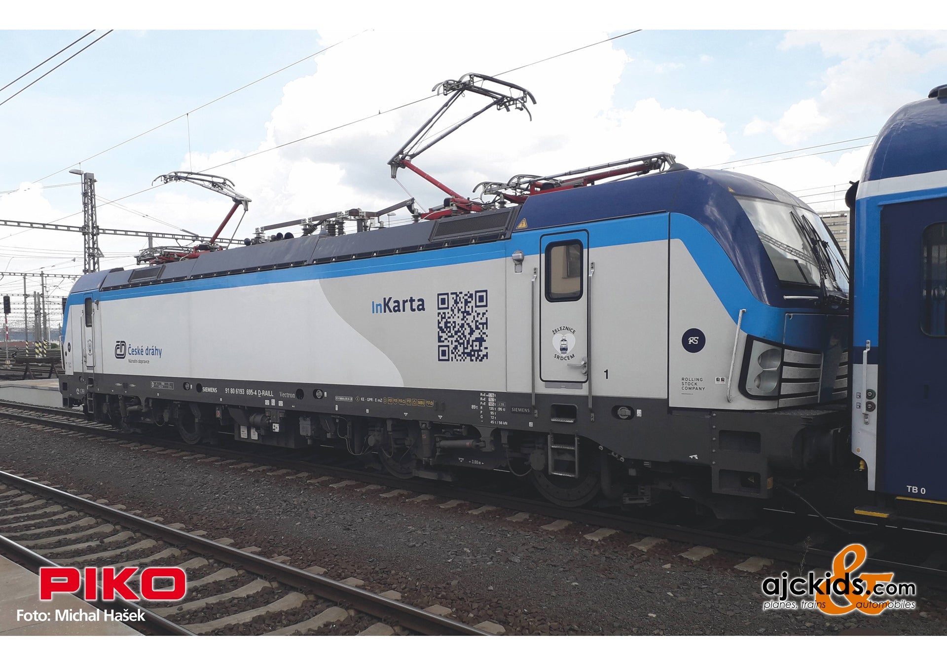Piko 21603: Vectron Electric Locomotive QR Code CD VI – Ajckids