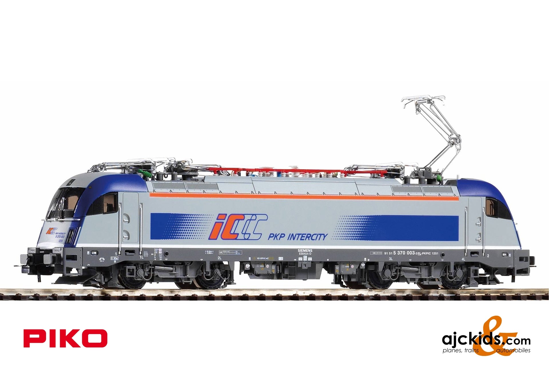 Piko 21616: Electric Locomotive Husarz PKP IC VI, Sound – Ajckids
