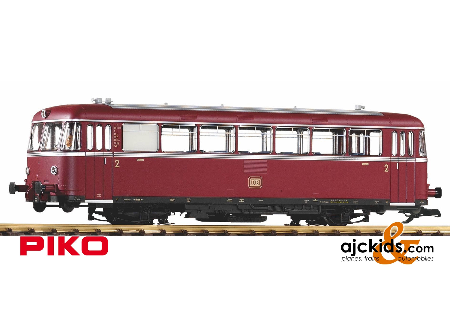 Piko 37308 at Ajckids.com, DB III VT 98 Railbus, Single Unit