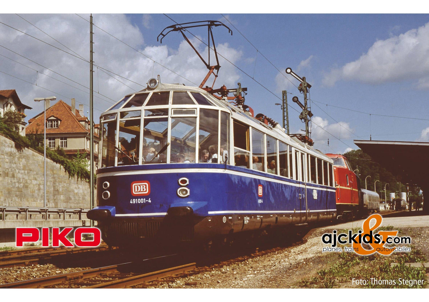 Piko 37330 at Ajckids.com, Elektrotriebzug Gläserner Zug DB IV