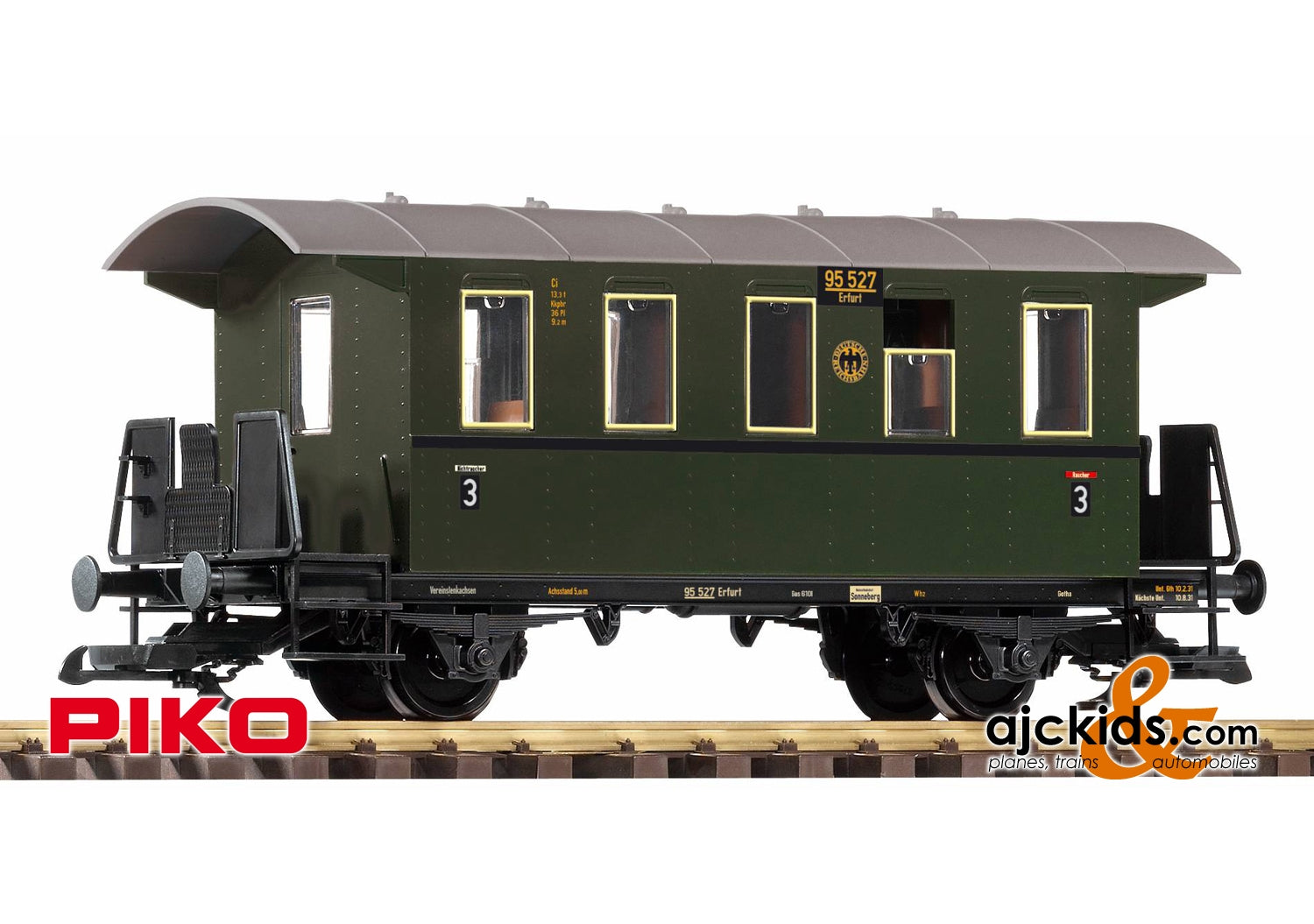 Piko 37927 at Ajckids.com, Passenger Car 3. Klasse DRG II