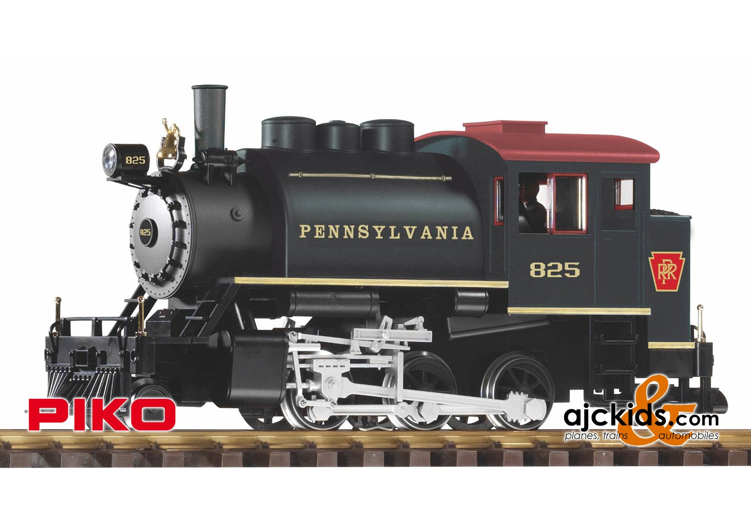 Piko 38250 at Ajckids.com, US Steam Locomotive Sattel Tank 2-6-0T PRR ...