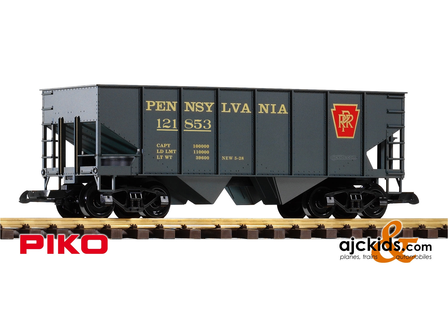 Piko 38821 at Ajckids.com, PRR Rib-Side Hopper 120955 Brunswick