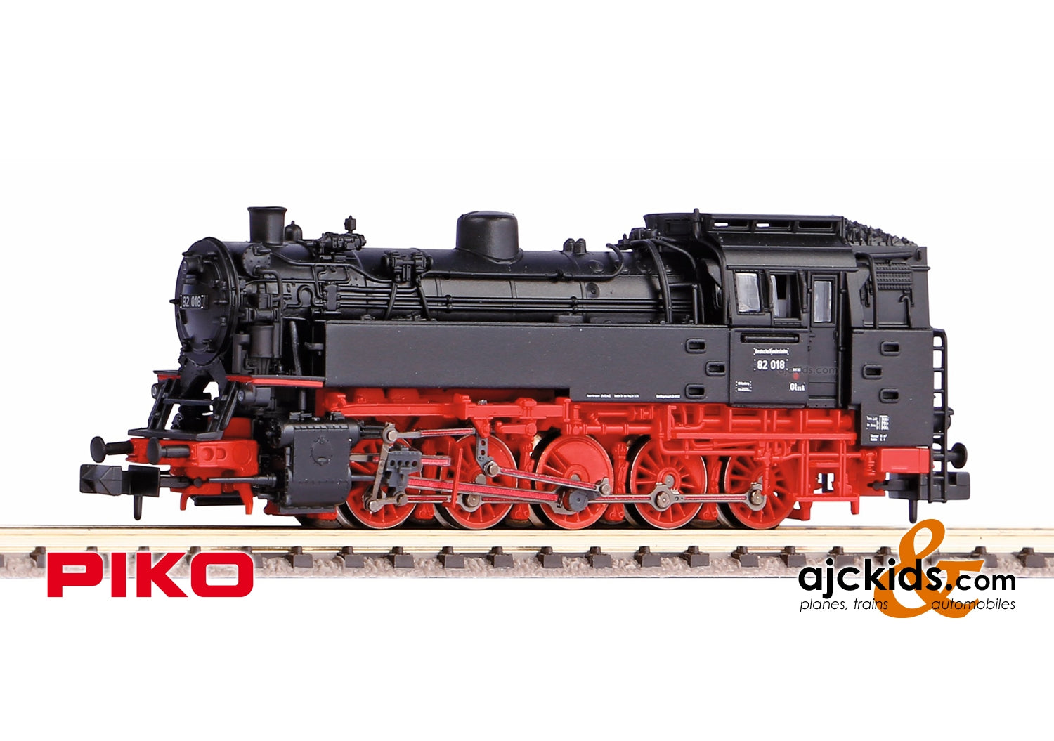 Piko 40104 at Ajckids.com, BR 82 Steam Locomotive w/Feedwater Heater DB III