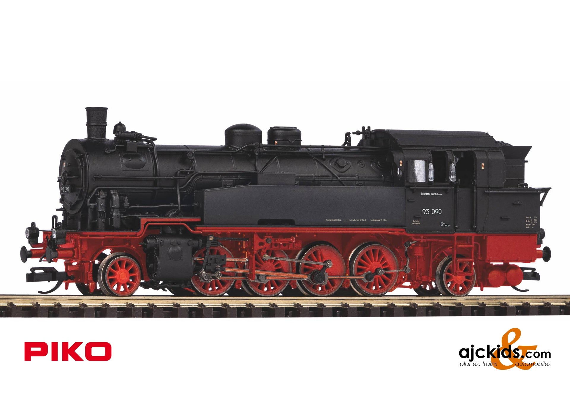 Piko 47130: TT BR 93.0 Steam Locomotive DR III – Ajckids
