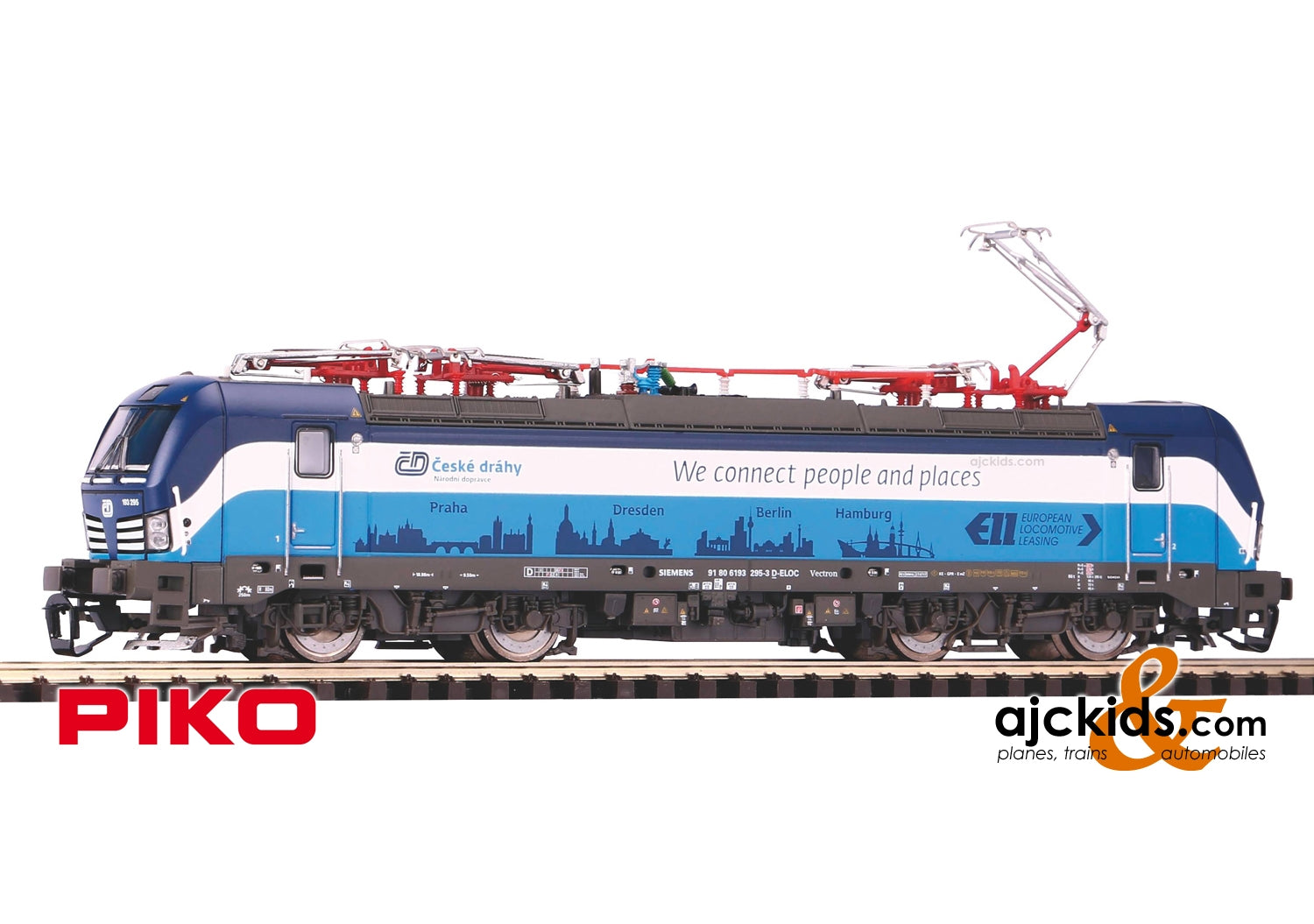 Piko 47385 at Ajckids.com, TT Vectron CD Prag-Berlin-Hamburg VI