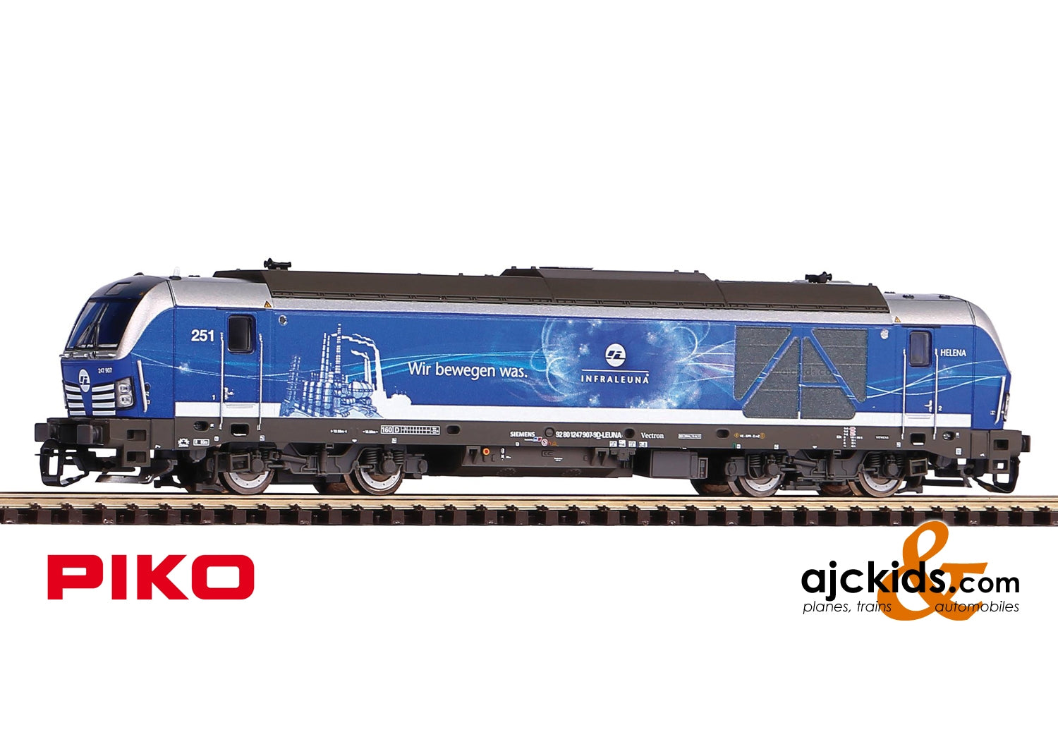 Piko 47397 at Ajckids.com, TT Vectron Diesel Locomotive InfraLeuna VI