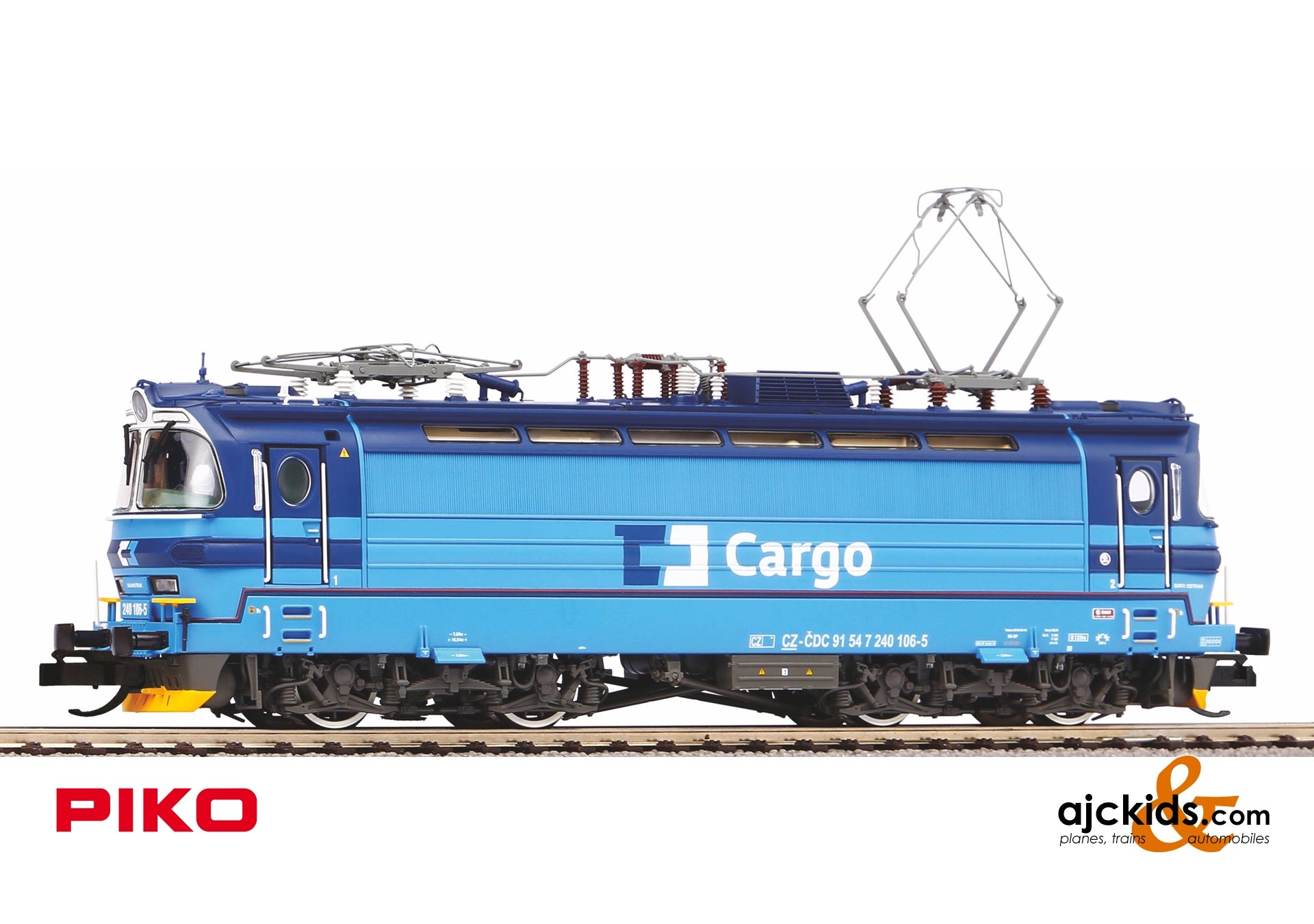 Piko 47543: TT BR 240 Electric CD Cargo VI, Sound – Ajckids