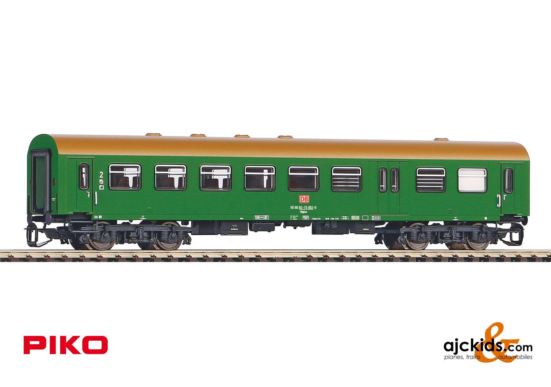 Piko 47615 at Ajckids.com, Reko Coach/Baggage 2nd Cl. DB V