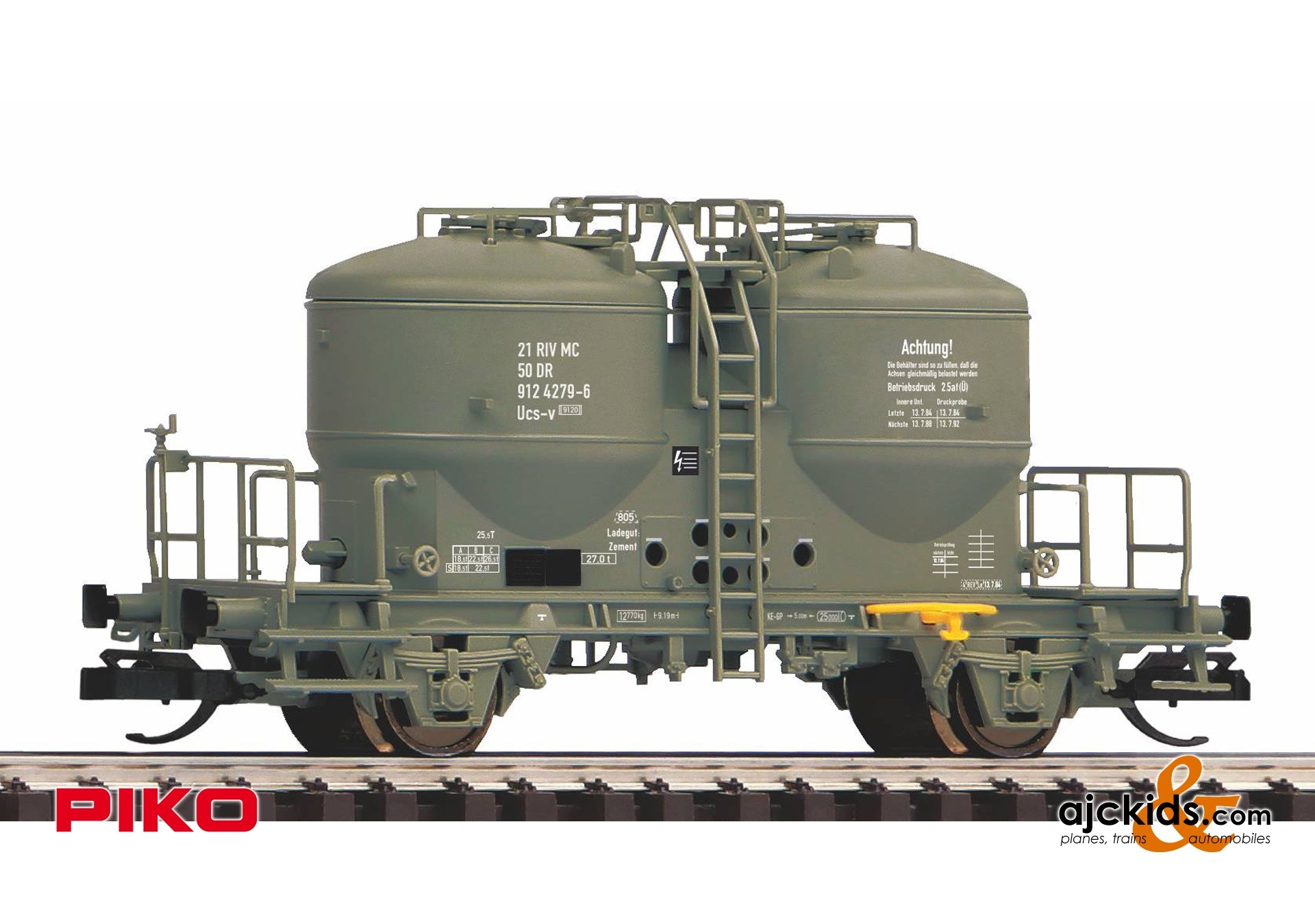 Piko 47756: TT Cement Silo Car DR IV – Ajckids