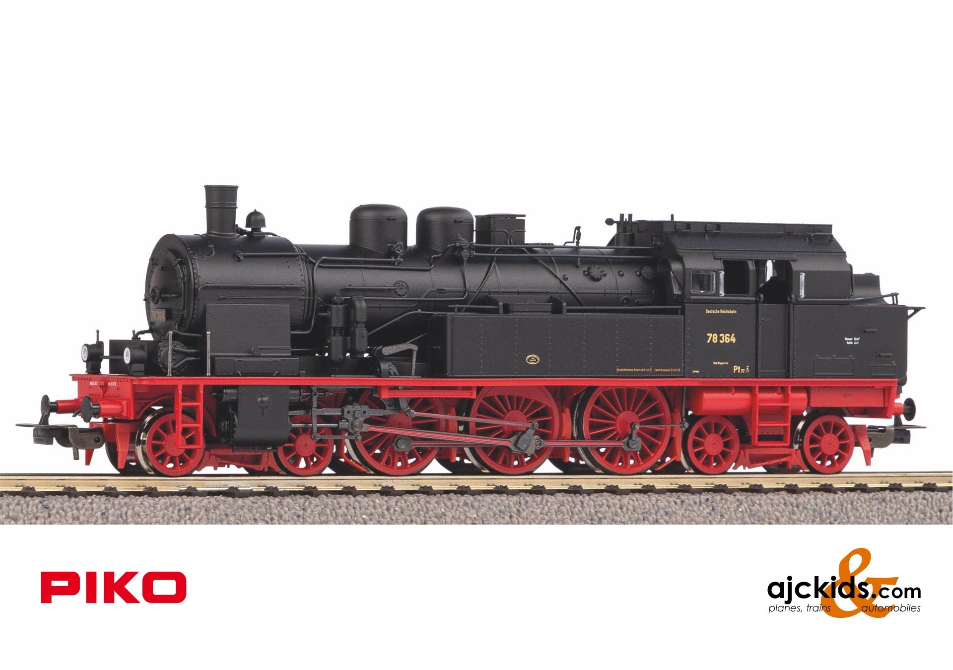 Piko 50616 at Ajckids.com, BR 78 Steam Locomotive DRG III Sound