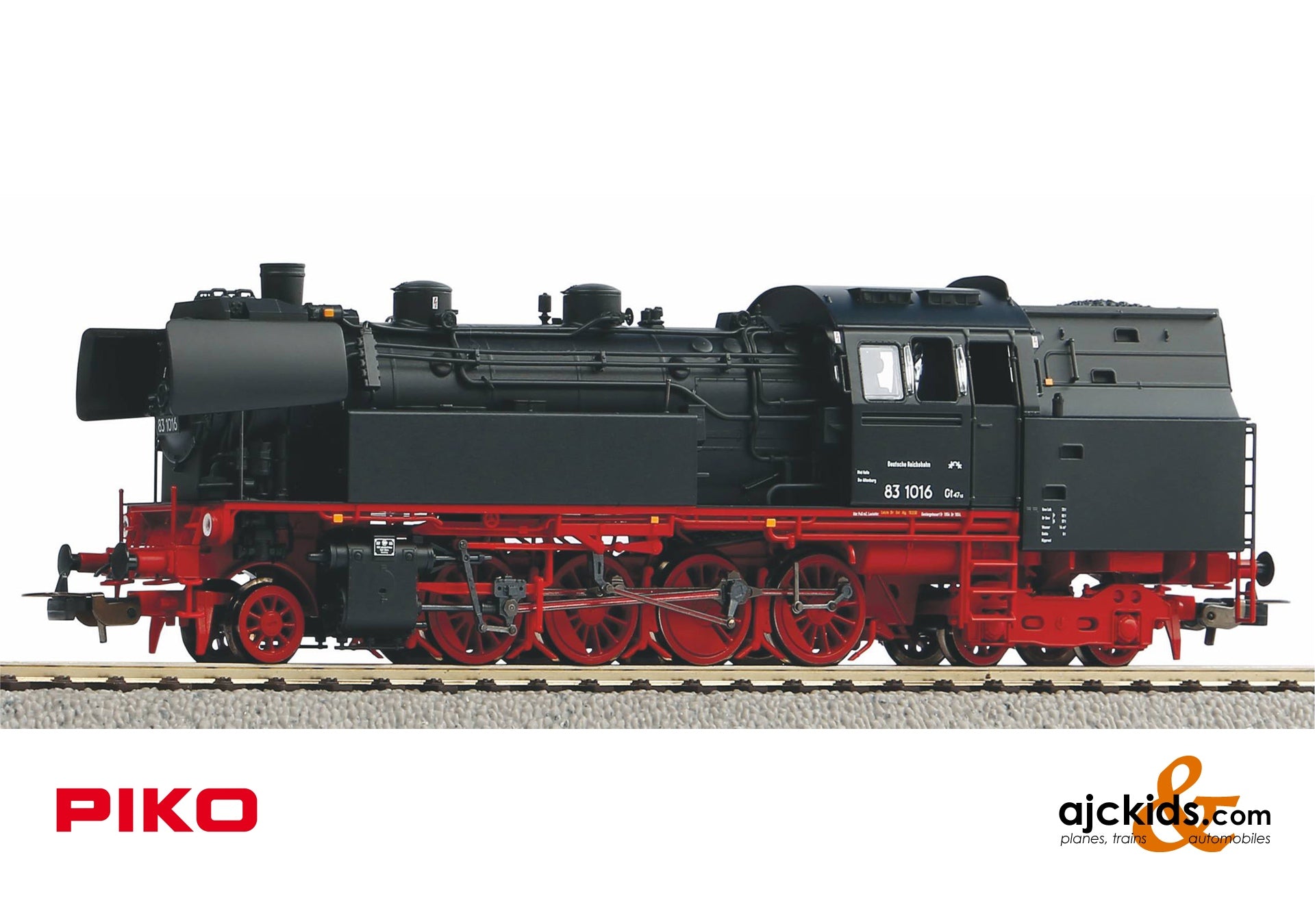 Piko 50636 at Ajckids.com, BR 83.10 Steam Locomotive DR III Sound