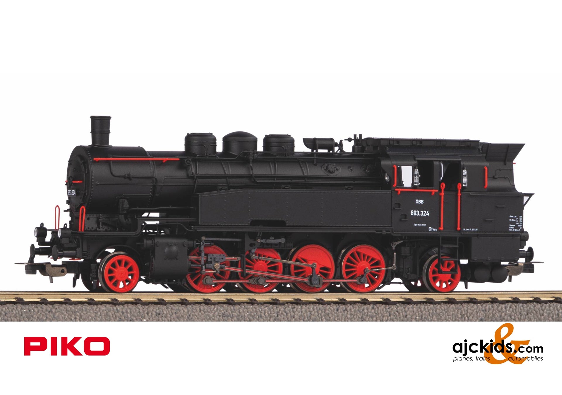 Piko 50655 at Ajckids.com, BR 693 324 Steam Locomotive ÖBB III Sound