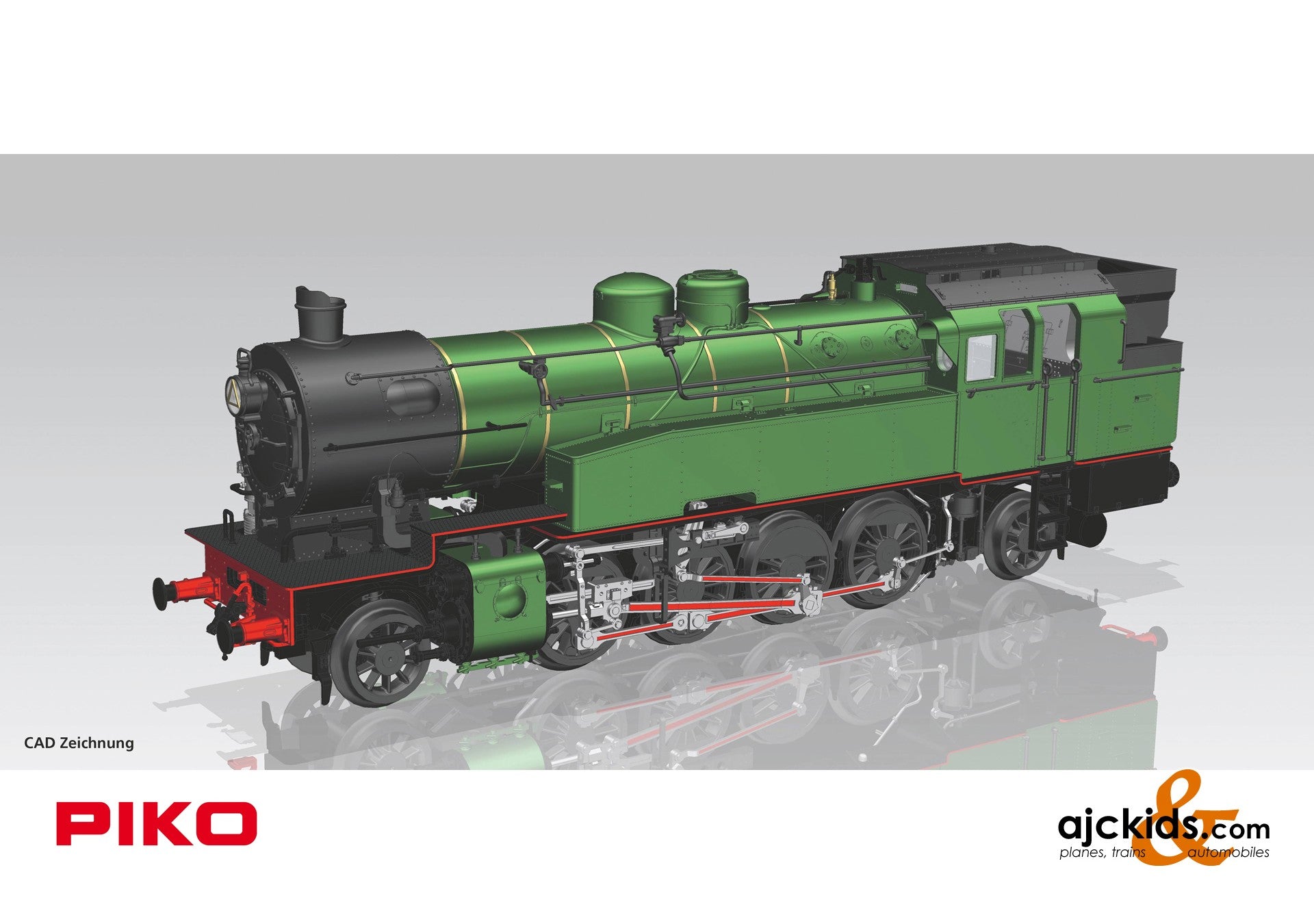 Piko 50660 at Ajckids.com, BR 97 Steam Locomotive SNCB III Sound