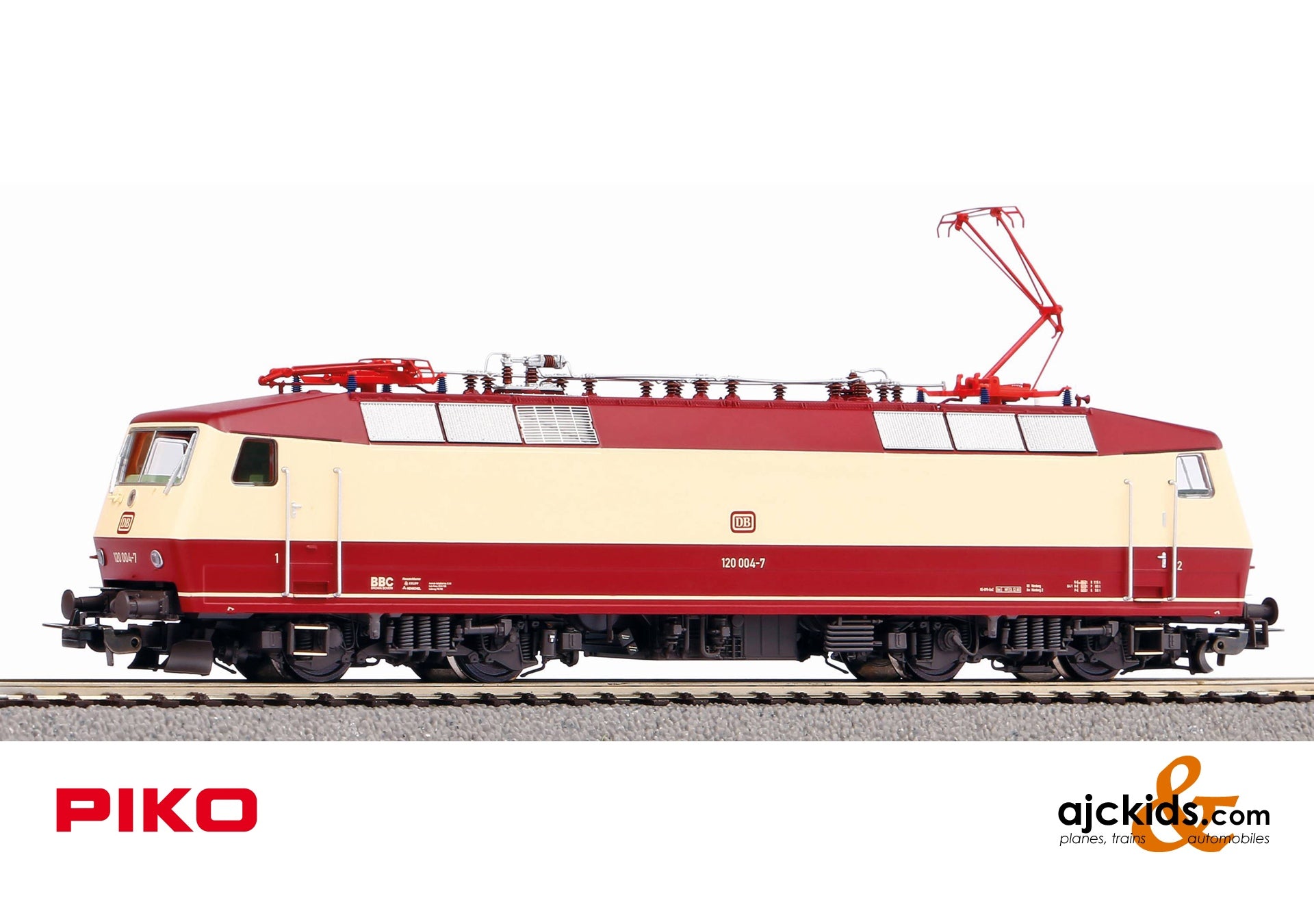 Piko 51331 at Ajckids.com, Electric Locomotive BR 120 DB Vorserie IV