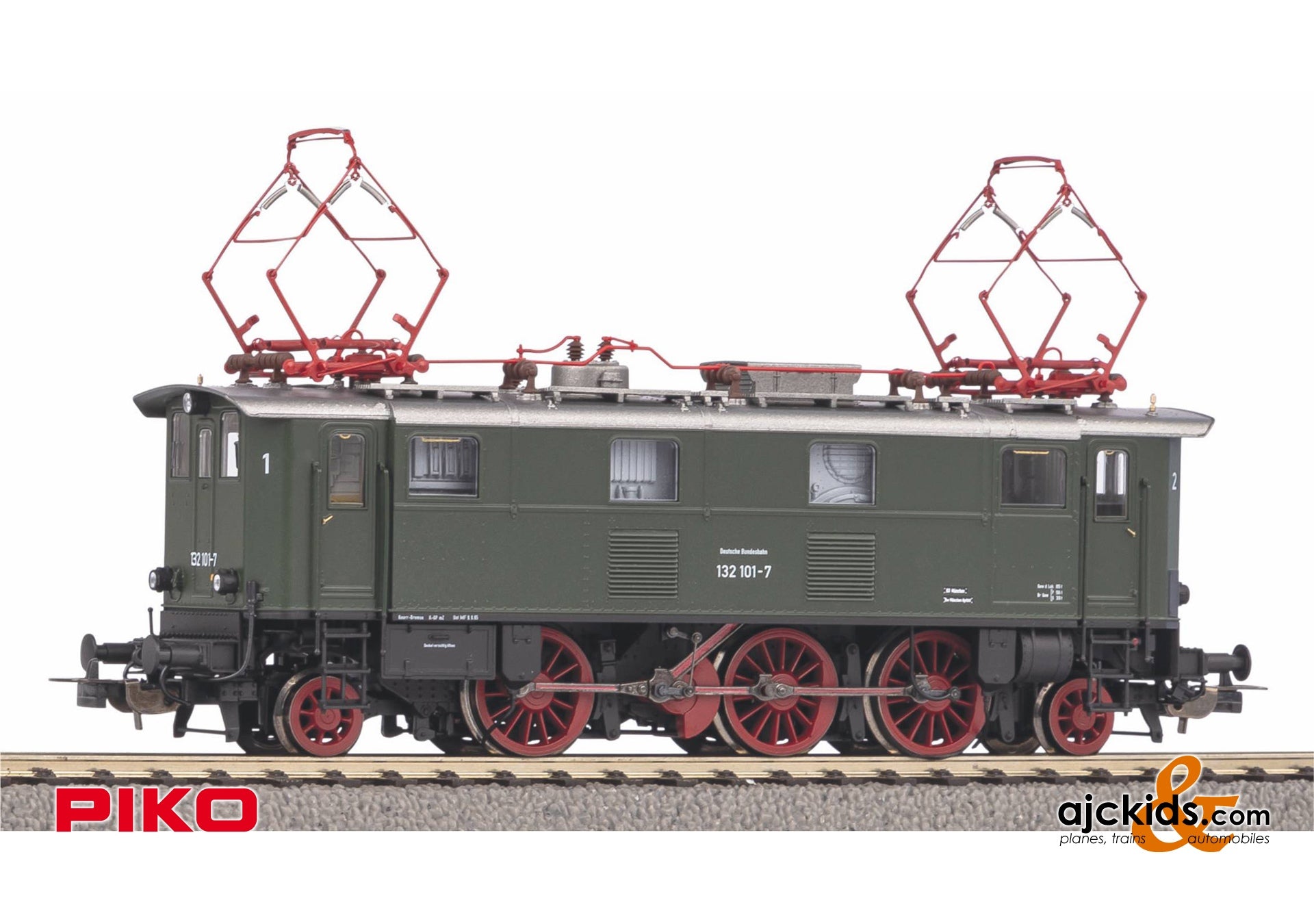Piko 51414 at Ajckids.com, BR 132 Electric Locomotive DB IV