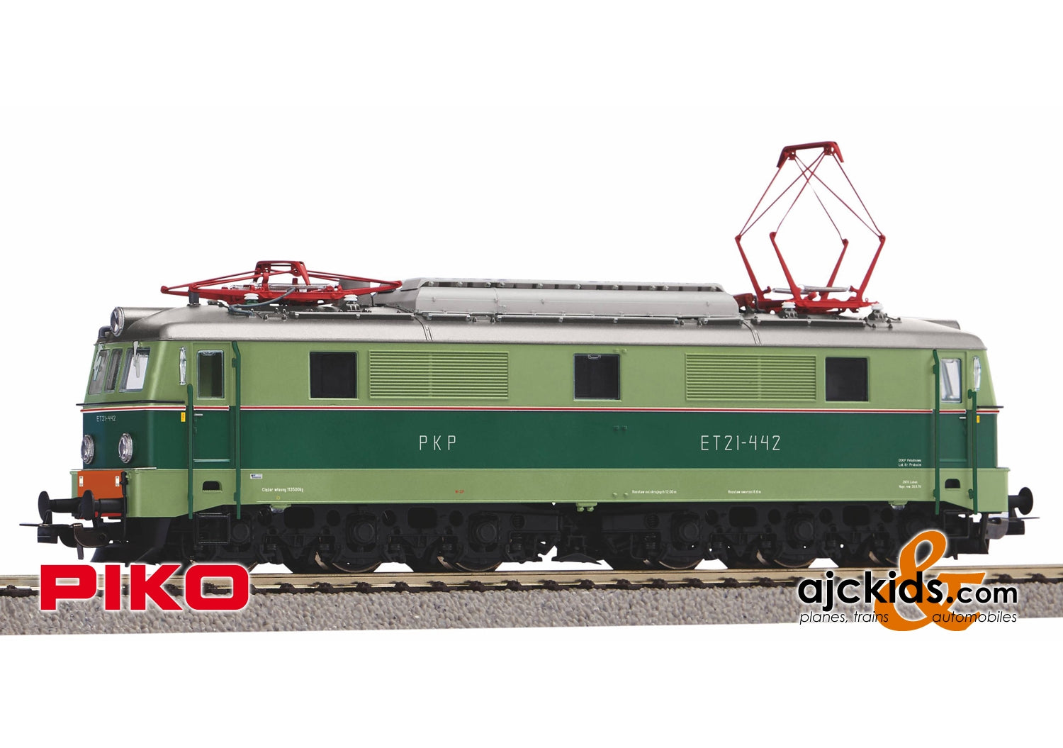 Piko 51603 at Ajckids.com, Electric Locomotive ET21 PKPC V + DSS PluX22