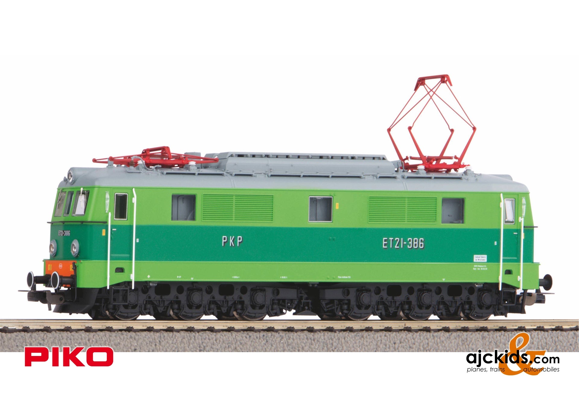 Piko 51606 at Ajckids.com, ET21 Electrc Locomotive PKP VI