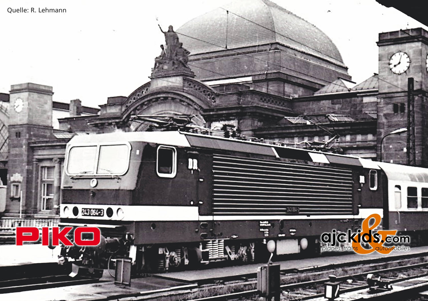 Piko 51715 at Ajckids.com, Electric Locomotive BR 243 DR IV + DSS PluX22
