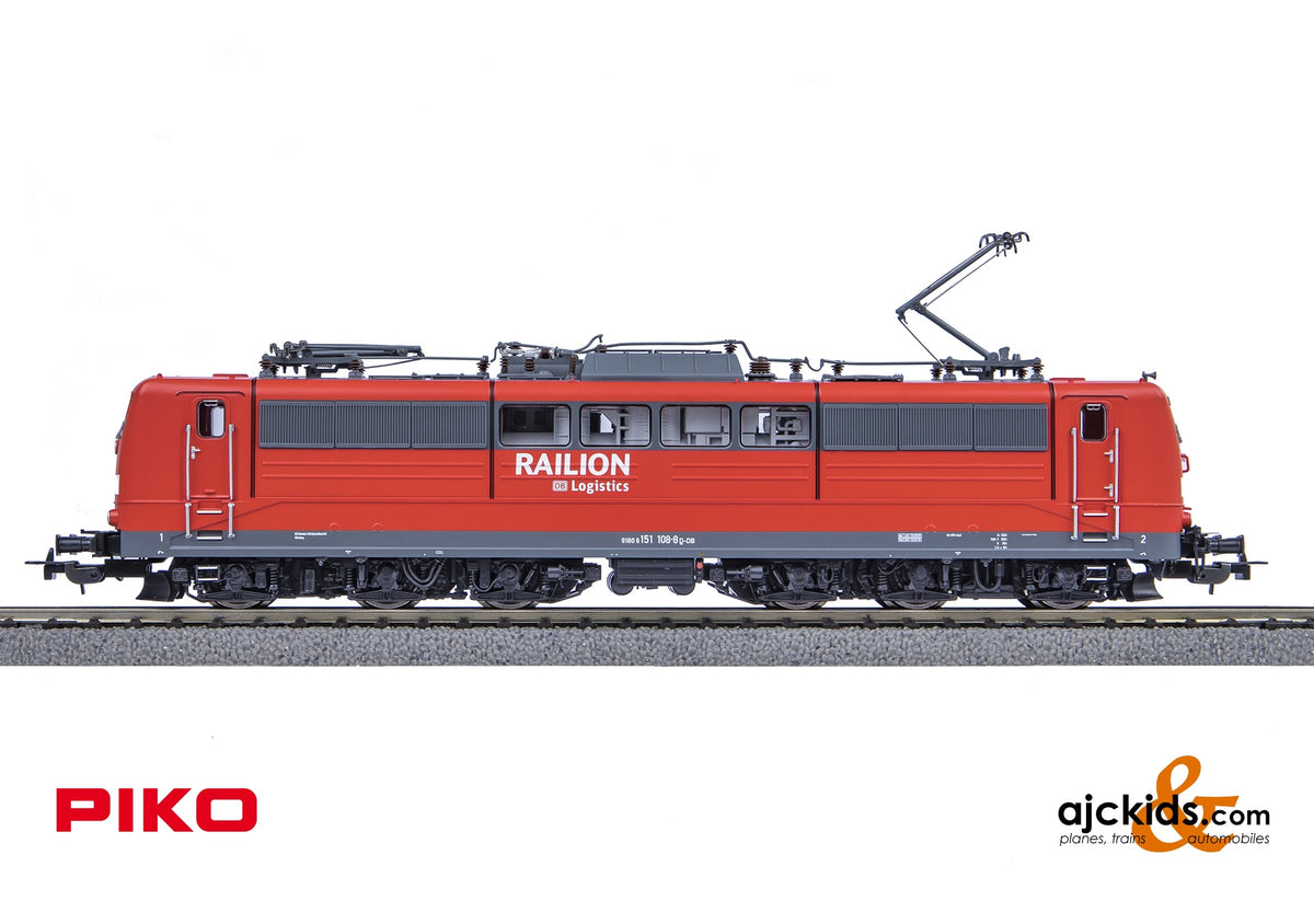 Piko 51914 at Ajckids.com, BR 151 Electric Locomotive Railion/DB ...