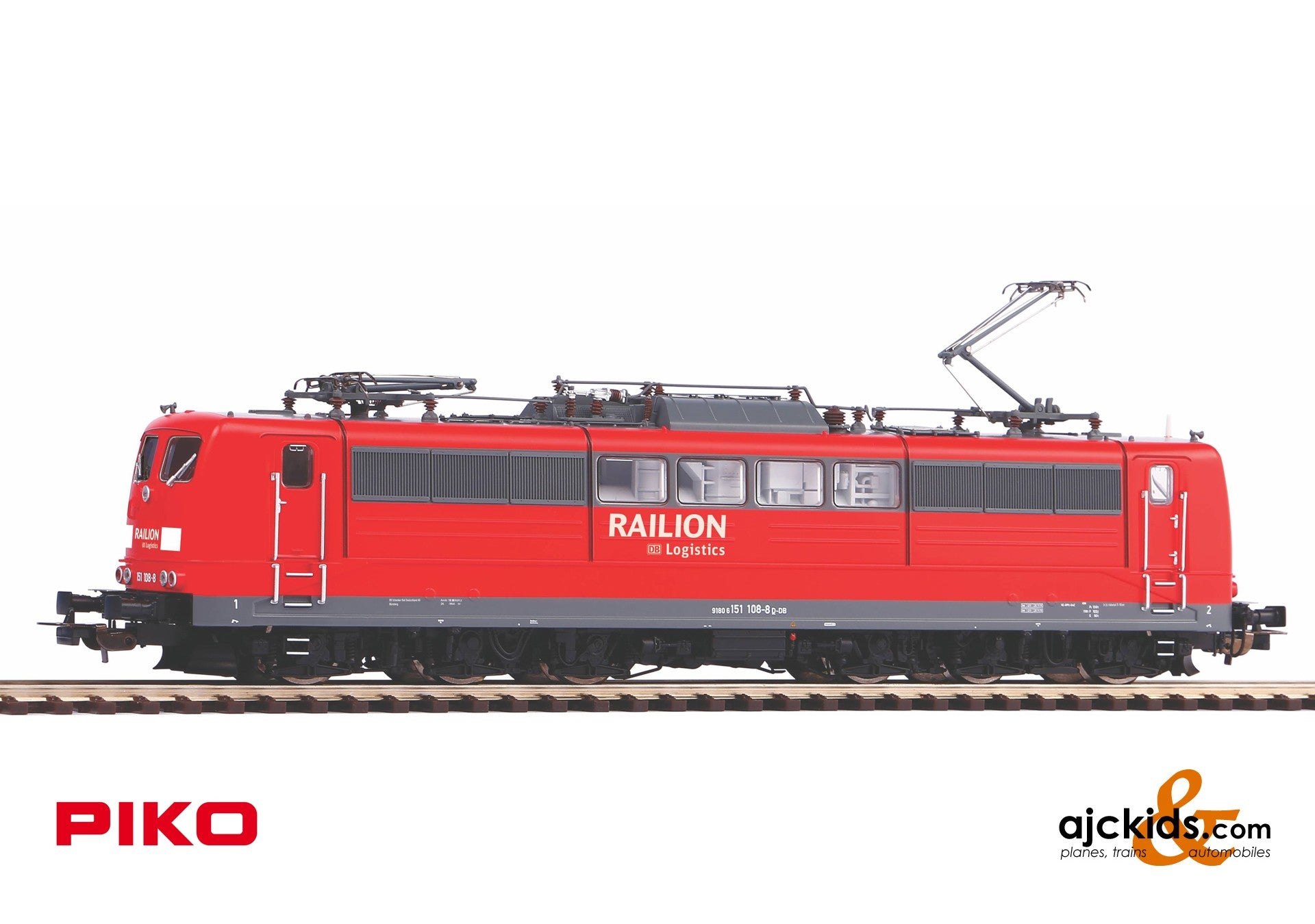 Piko 51914 at Ajckids.com, BR 151 Electric Locomotive Railion/DB ...