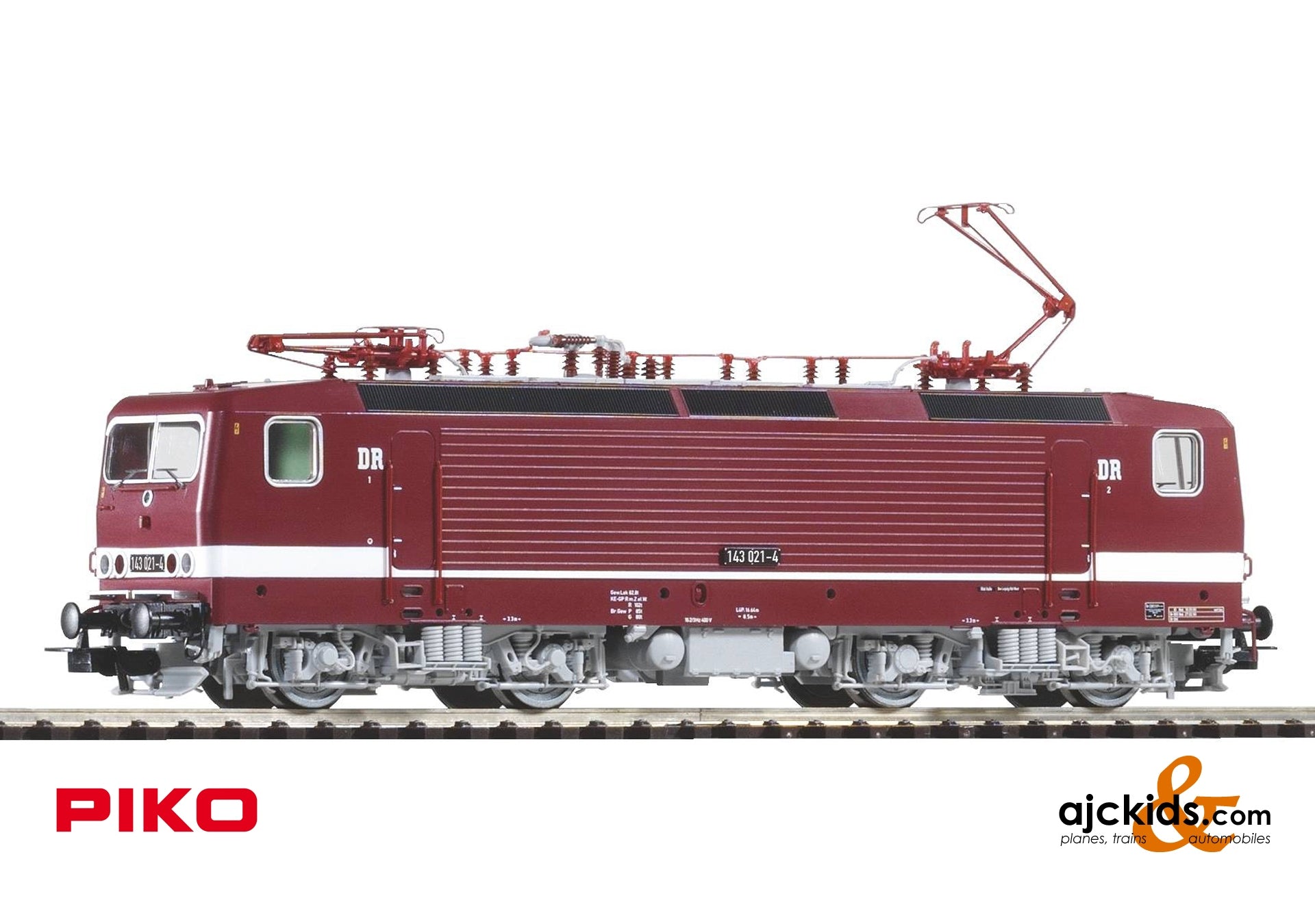 Piko 51941: BR 143 Electric Locomotive DR V – Ajckids