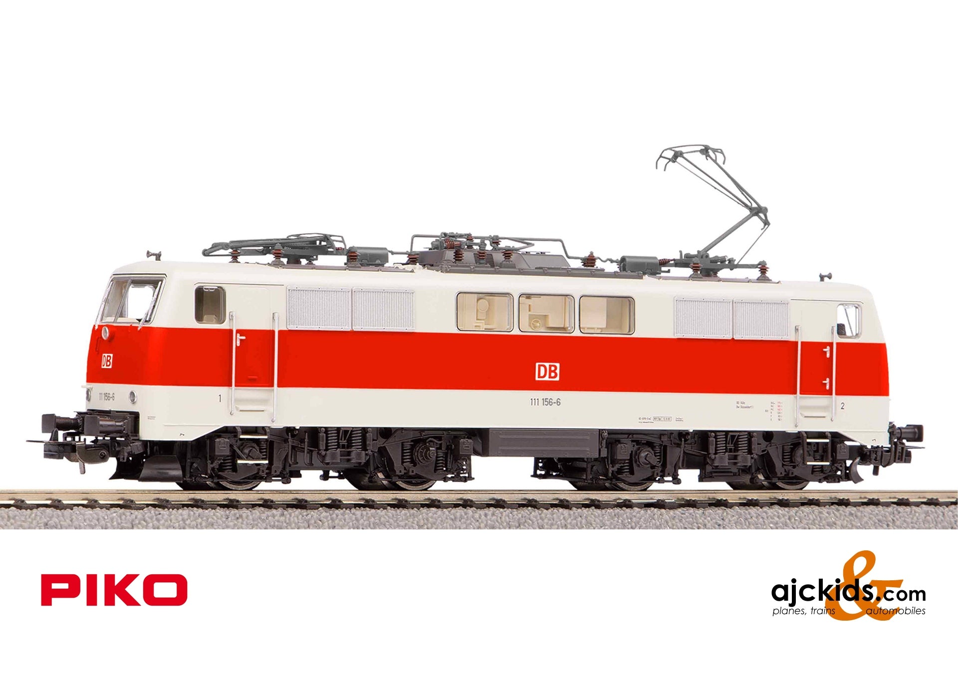 Piko 51962 BR 111 Electric w/red stripe DB V – Ajckids