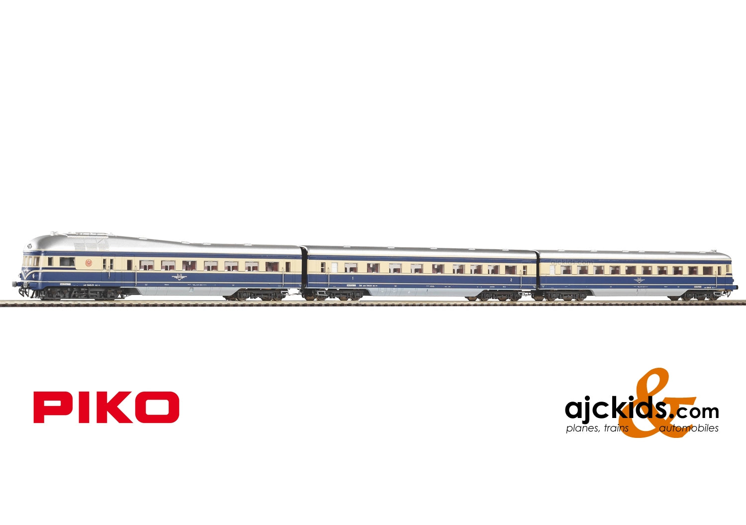 Piko 52271 at Ajckids.com, Rh 5045 Blauer Blitz Diesel Railcar BBÖ III ...