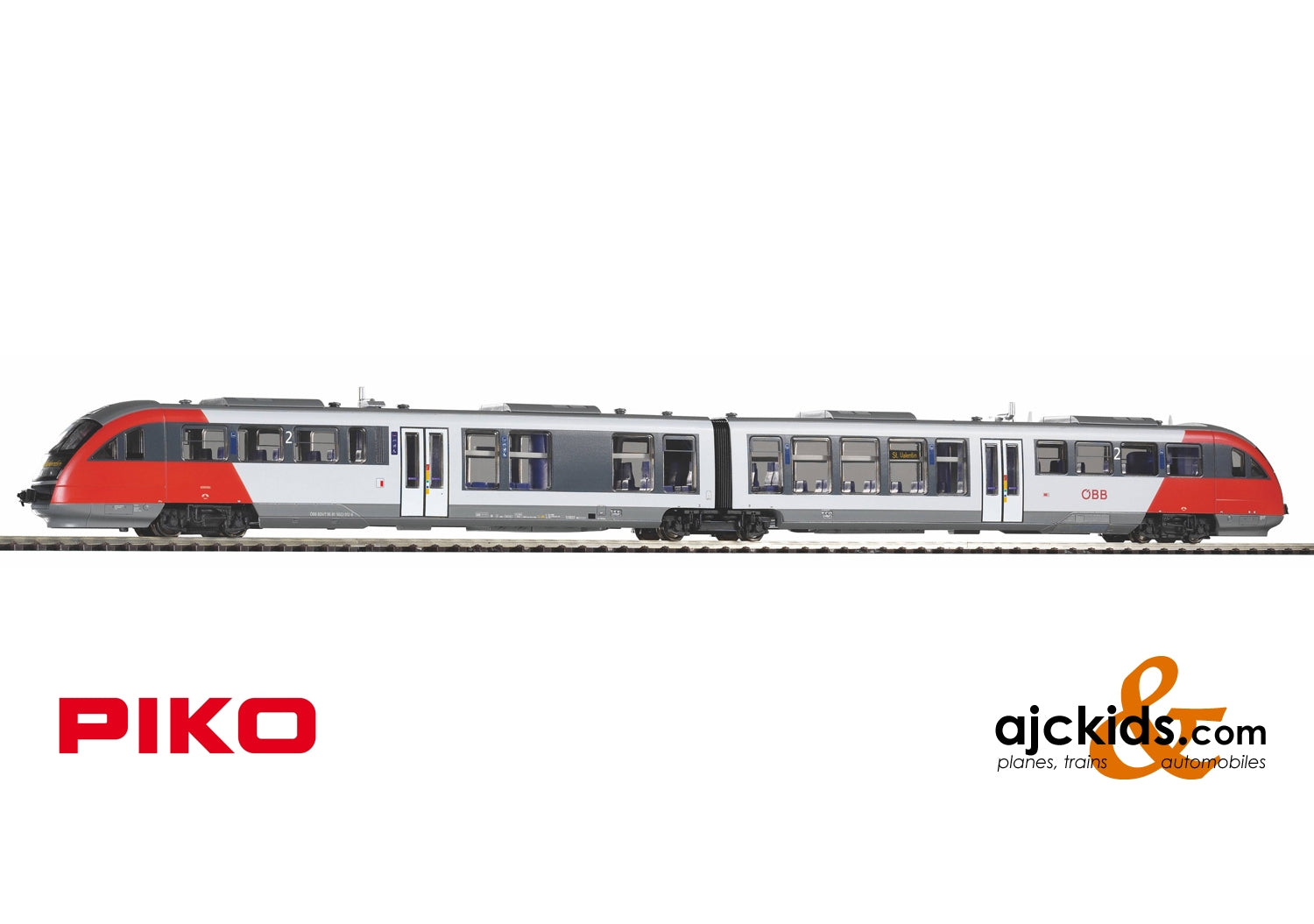 Piko 52292 at Ajckids.com, Rh 5022 Desiro Diesel Railcar ÖBB V (AC 3-Rail)