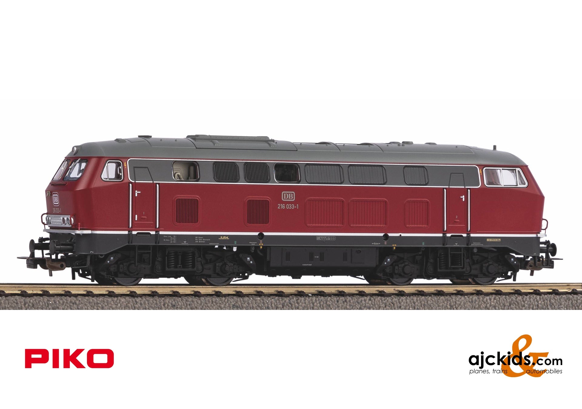 Piko 52415 at Ajckids.com, BR 216 Diesel Locomotive DB IV