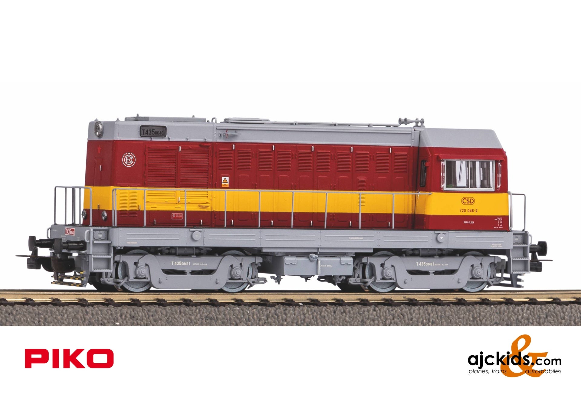 Piko 52433 at Ajckids.com, T.435 Diesel Locomotive CSD IV Sound