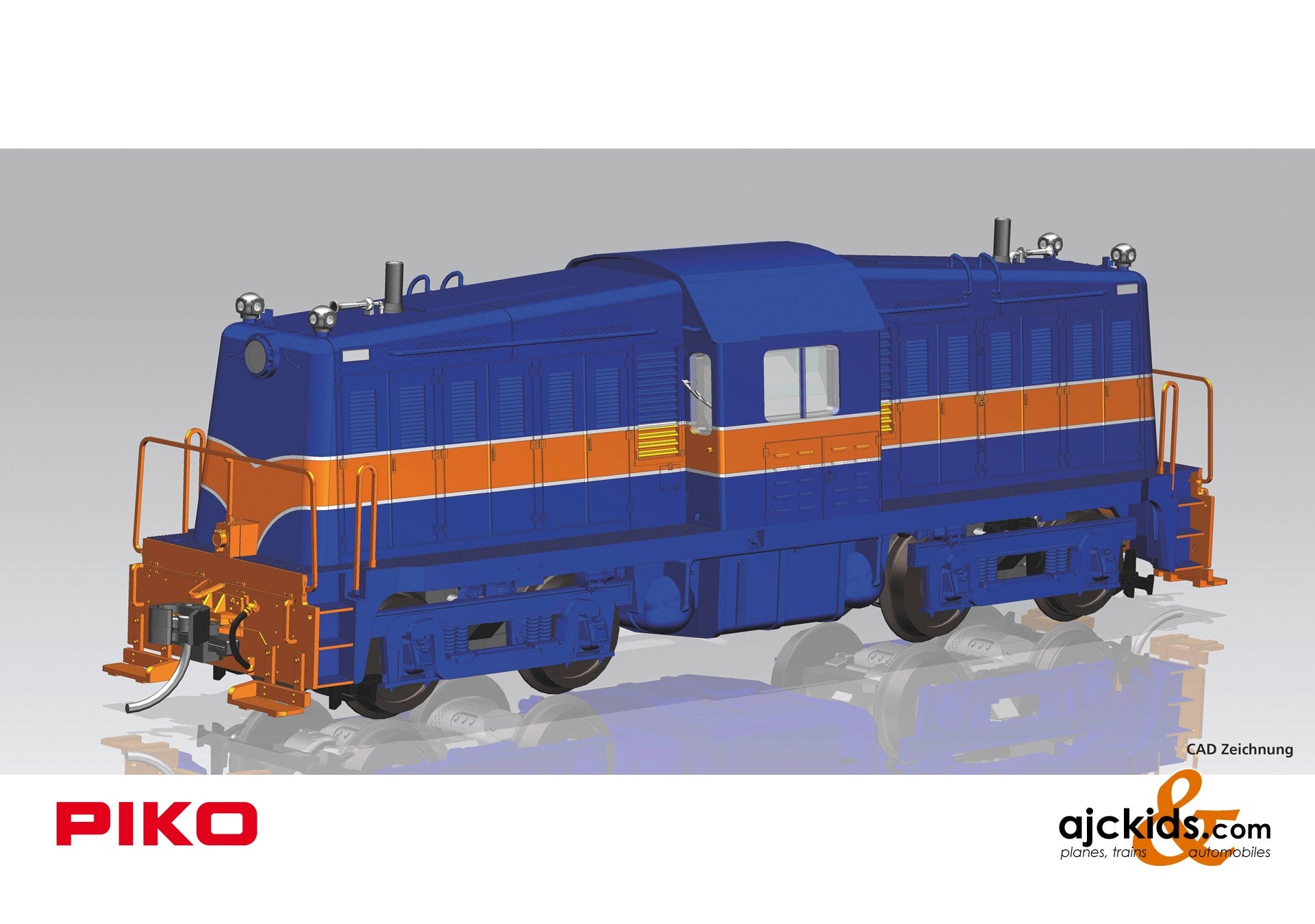 Piko 52470 at Ajckids.com, MMID 65-Ton Diesel 102, Sound (3-Rail, DCC/mfx)