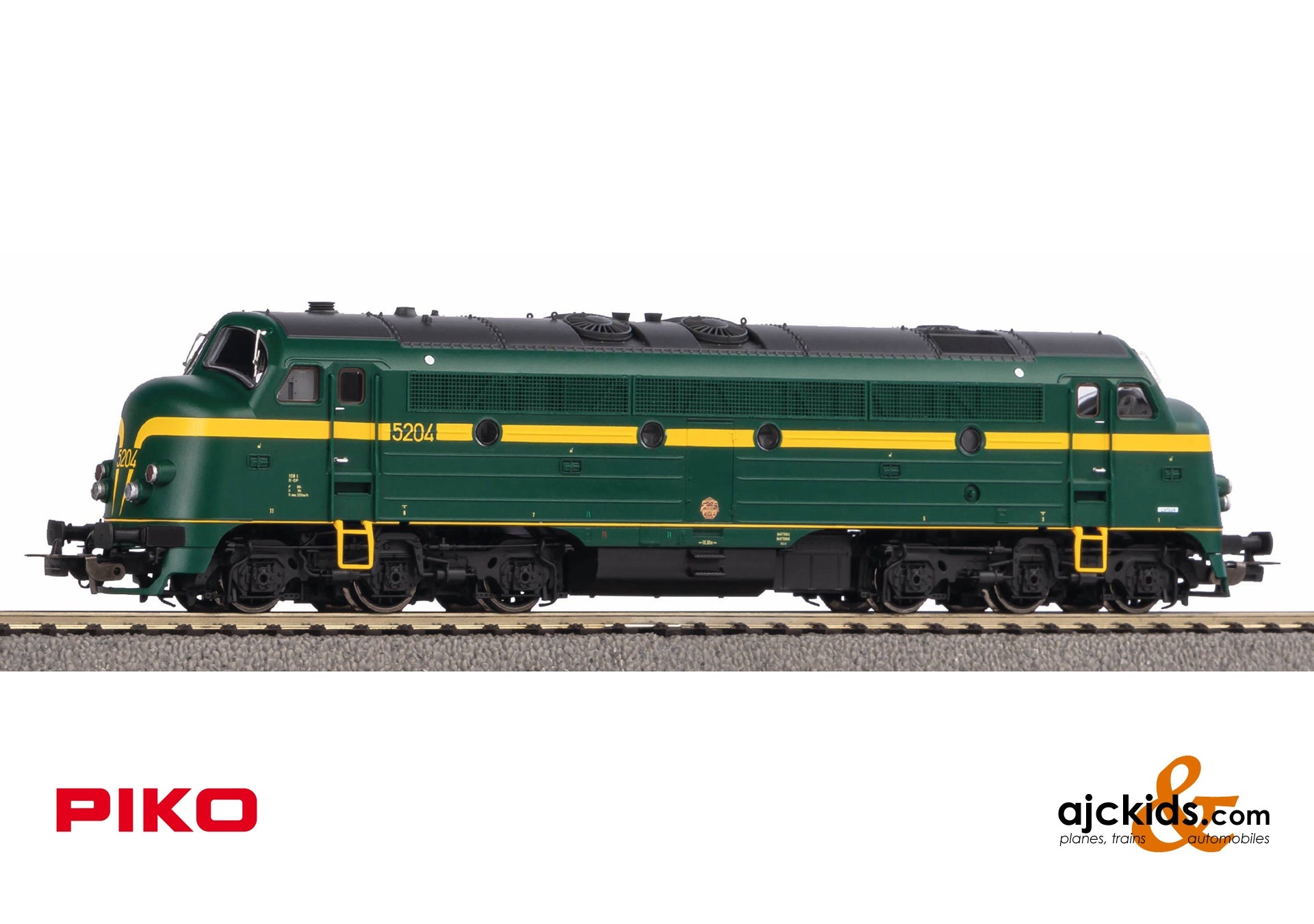 Piko 52489 at Ajckids.com, Rh 202 Diesel Locomotive SNCB IV Sound