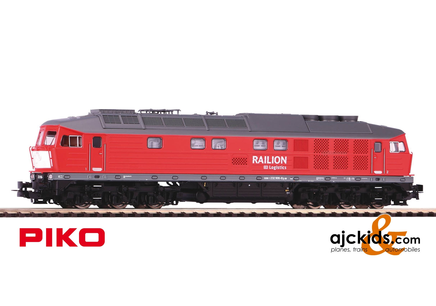 Piko 52767 at Ajckids.com, BR 132 295-7 Diesel Locomotive DR IV Sound ...