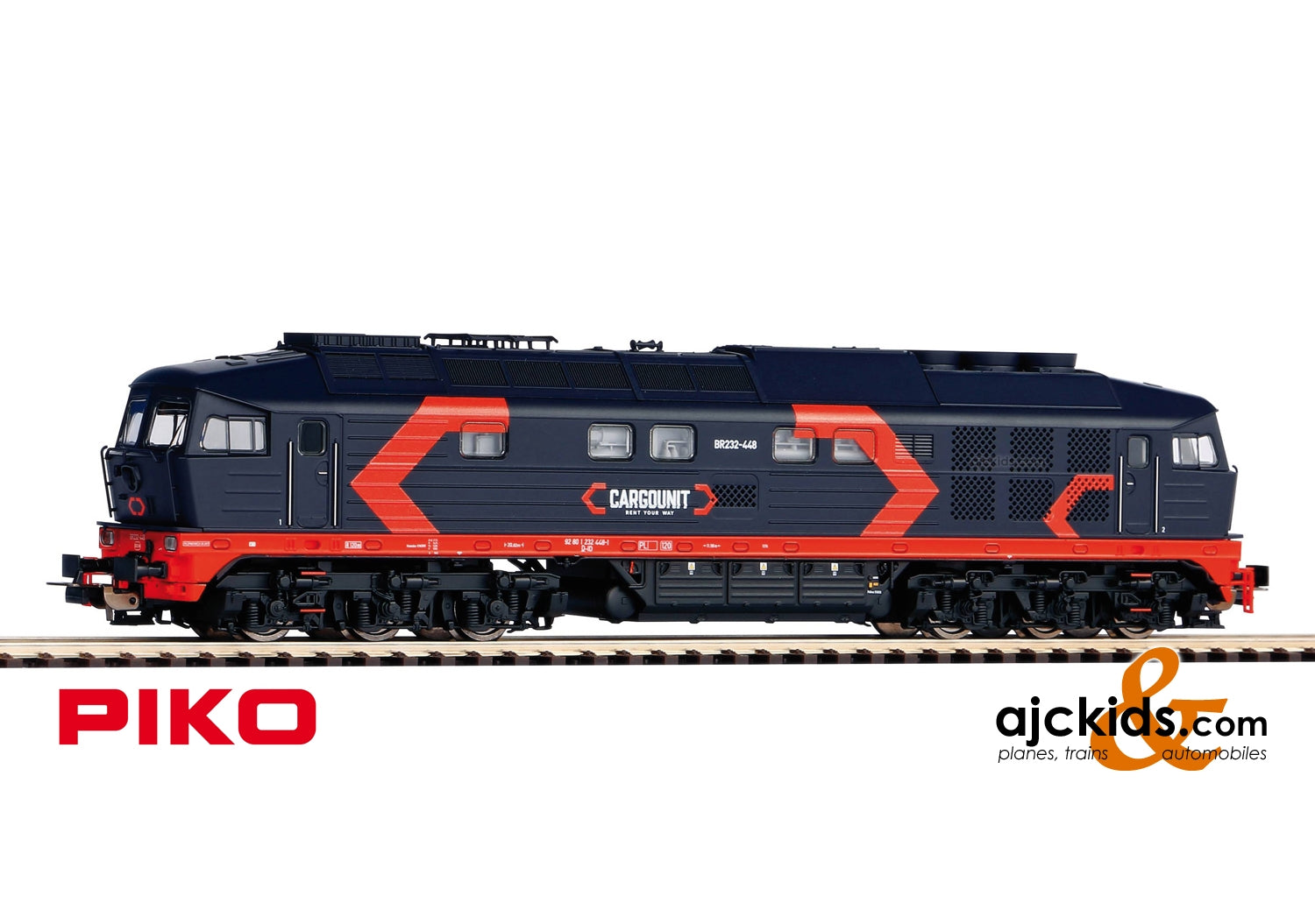 Piko 52772 at Ajckids.com, BR 232 Diesel Locomotive CargoUnit VI