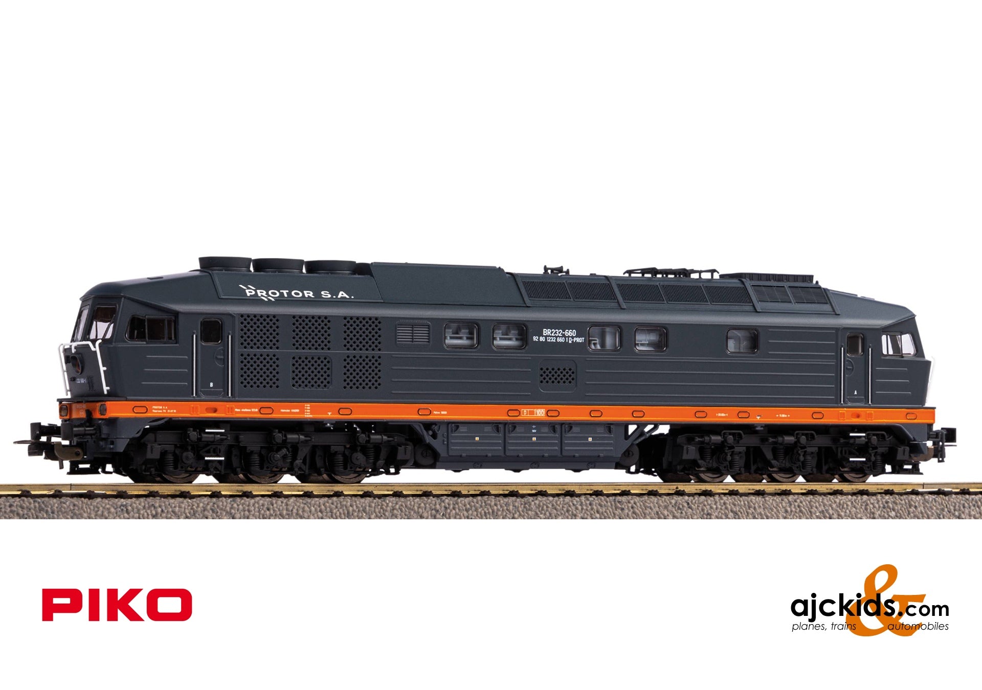 Piko 52916 at Ajckids.com, BR 232 Diesel Locomotive PCC VI