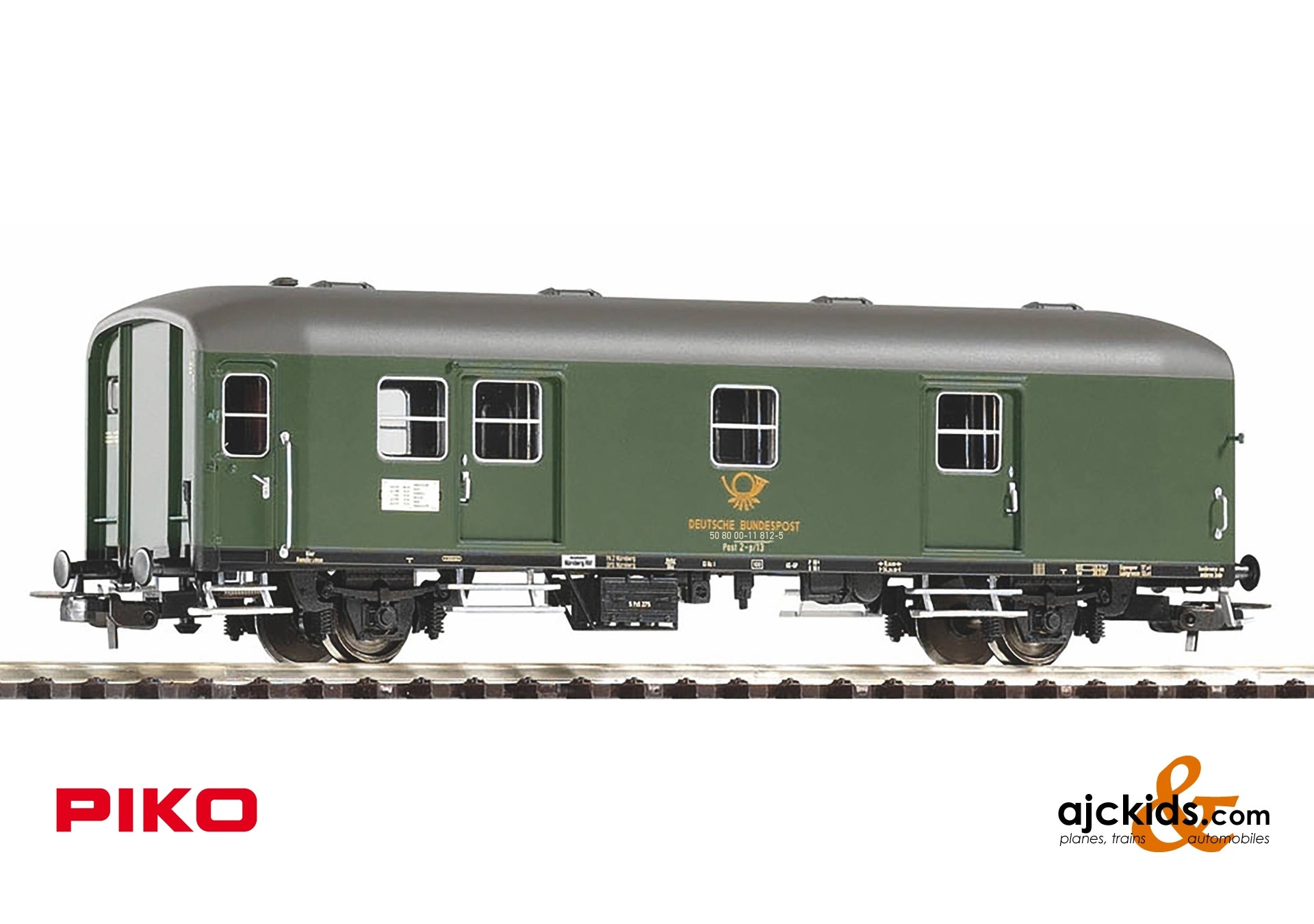 Piko 53266: RPO Car Post-c/13 German Federal Post IV – Ajckids